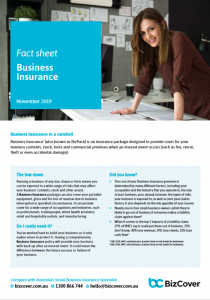 Business Insurance Quotes in Australia | BizCover
