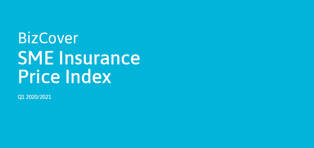 BizCover SME Insurance Price Index Q1 FY21 - BizCover