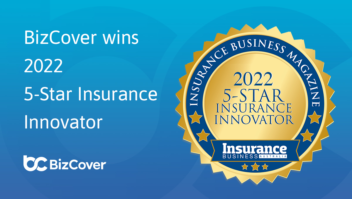 BizCover named 5-Star Insurance Innovator for 2022 | BizCover